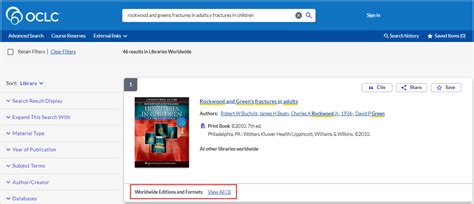 Search Settings Oclc Support