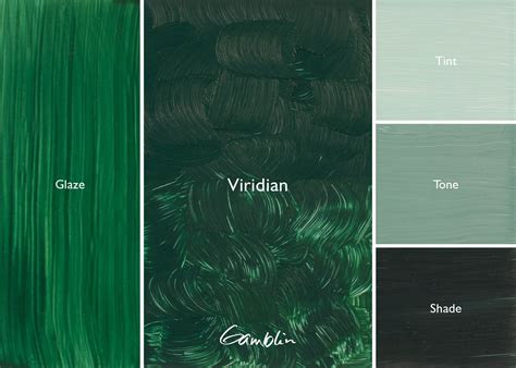 Viridian Gamblin Artists Colors