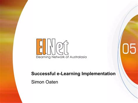 Successful Elearning Implementation Ppt Education Industry Industries