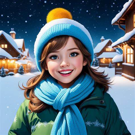 Download Ai Generated Girl Smile Royalty Free Stock Illustration