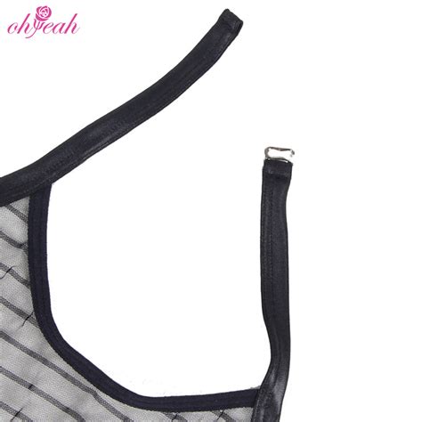 High Quality Erotic Transparent Mesh Latex Women Lingerie Bodysuits Buy Leather Lingerie Women