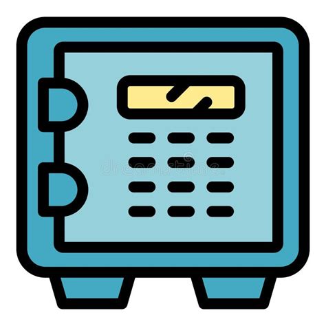 Money Safe Icon Vector Flat Stock Vector Illustration Of Infrastructure Sport 289299232