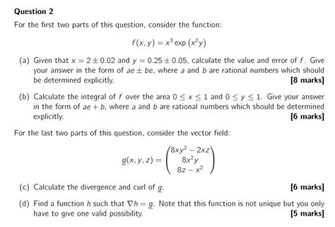 Solved For The First Two Parts Of This Question Consider Chegg