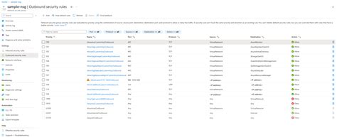 Azure Managed Lustre 파일 시스템에 대한 네트워크 보안 그룹 구성 Azure Managed Lustre