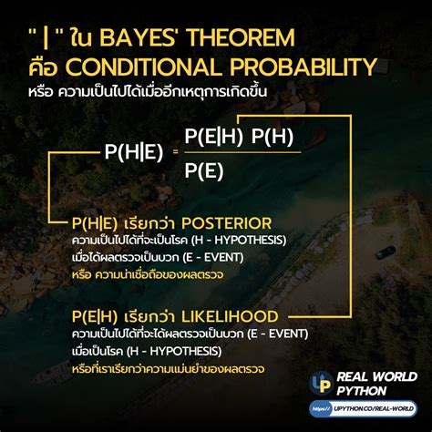 ตรวจโรค เชื่อได้แค่ไหน วัดด้วย Bayes Theorem โดย Real World Python