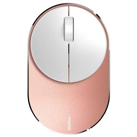 Rapoo M600 Mini Silent Multi Mode Wireless Mouse 2 Year Warranty White Rose Gole