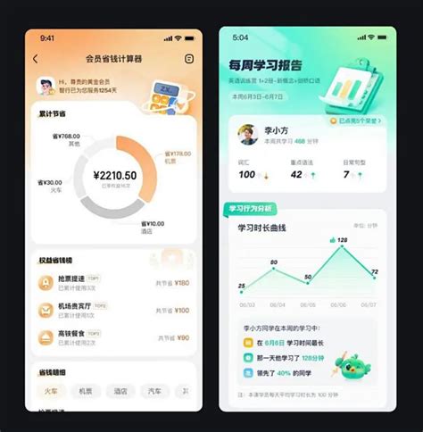 移动app的数据统计界面，必须强化数据可读性。 今日头条 花瓣网