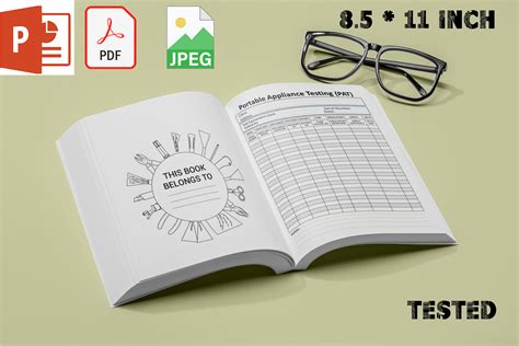 Portable Appliance Testing Pat Logbook Graphic By Fajali Master · Creative Fabrica