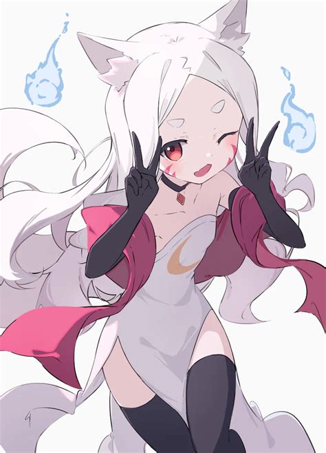 Shiro Sewayaki Kitsune No Senko San Drawn By Fujimaki Nora Danbooru