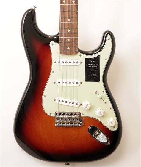 Fender Vintera Ii 60s Stratocaster 3 Colour Sunburst The Guitar Gallery Auckland