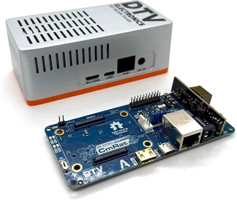 Cmrat Carrier Board And Case For Rpi Raspberry Pi Cm4 Cm5 And Radxa Cm3 Cm5 Dtv Electronics