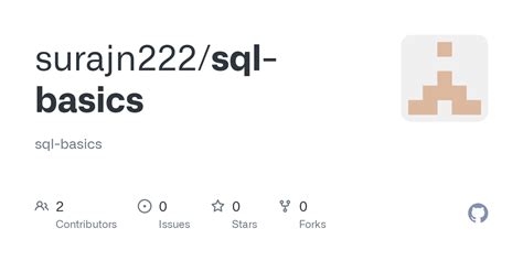 GitHub Surajn Sql Basics Sql Basics