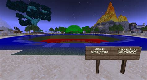 Go Touch Some Custom Grass Also Drink Some Rainbow Water Rminecraftbuilds