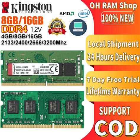 Local Stock Kingston DDR Laptop RAM GB GB GB SODIMM MHz MHz MHz MHz