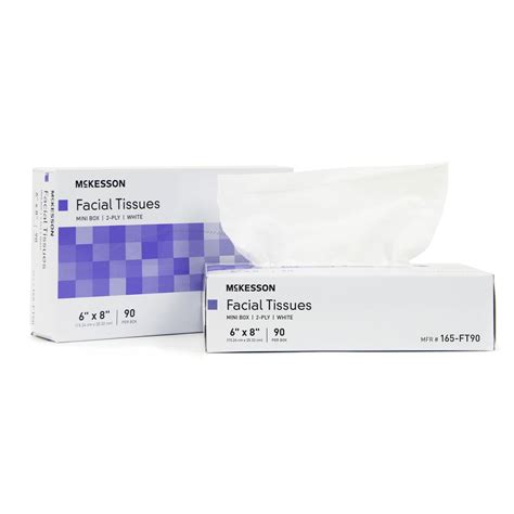 Mckesson 2 Ply Facial Tissue Flat Box 90 Count 1 Flat Box Ebay