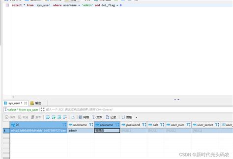 适配人大金仓数据库报sys user表错误的问题 金仓 currentschema csdn博客