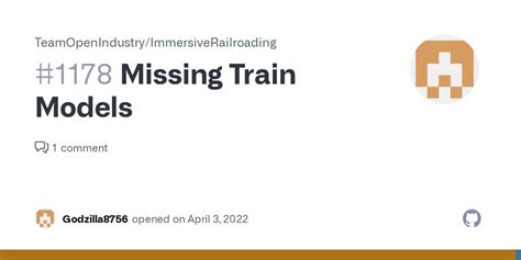 Missing Train Models Issue TeamOpenIndustry ImmersiveRailroading GitHub