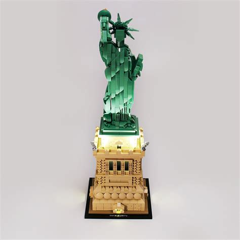 Yeabricks Diy Led Light Lighting Kit Only For Lego Statue Of Liberty Building Block Bricks
