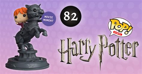 Ron Weasley Riding Chess Piece Movie Moment Harry Potter Funko Pop Vinyl