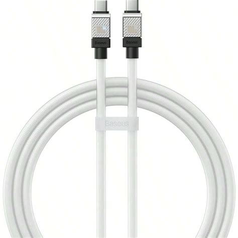 Baseus Coolplay Series Fast Charging Cable Type C To Type C 100w 1m 2m Shein Usa