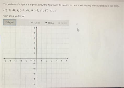 The Vertices Of A Figure Are Given Draw The Figure And Its Rotation As