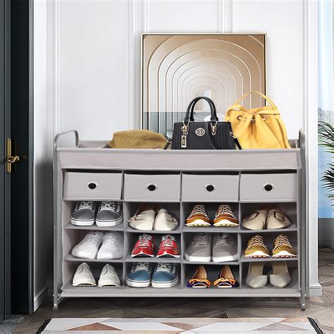Shoe Cubby Storage Entryway At Ollie Dunlap Blog
