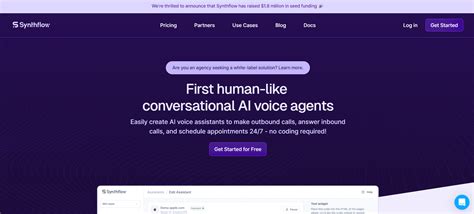 Synthflow Ai Voice Assistants