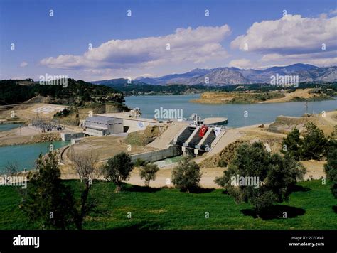 Kepez Dam Dam Lake And Hydroelectric Power Plant In Adana One Of The