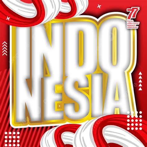 Huts Vector Art Png Twibbon Hut Indonesia 77 2022 Twibbon Hut Ri Hut Ri 77 Hut Ri Png Image