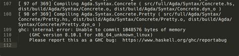 massive increase in memory required to install agda 2 6 1 · issue 4521