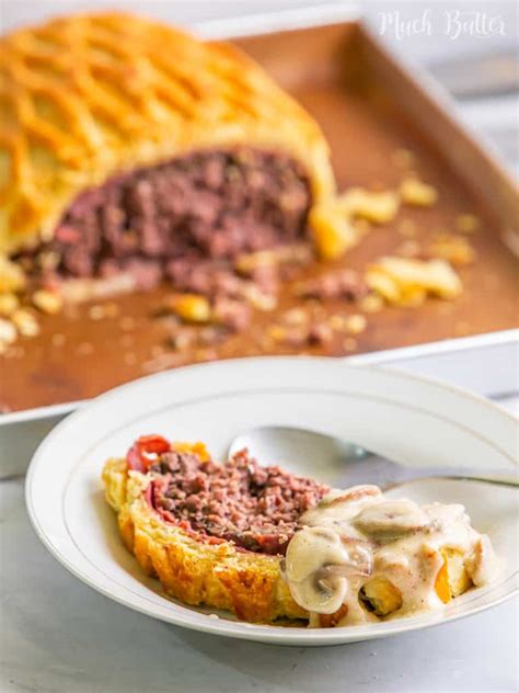 Ground Beef Wellington Much Butter