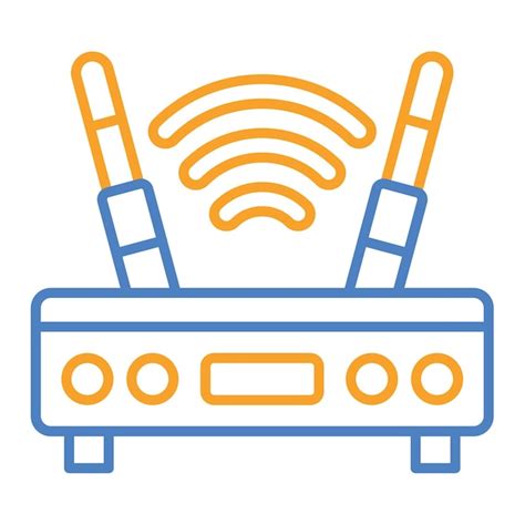 Premium Vector Router Icon