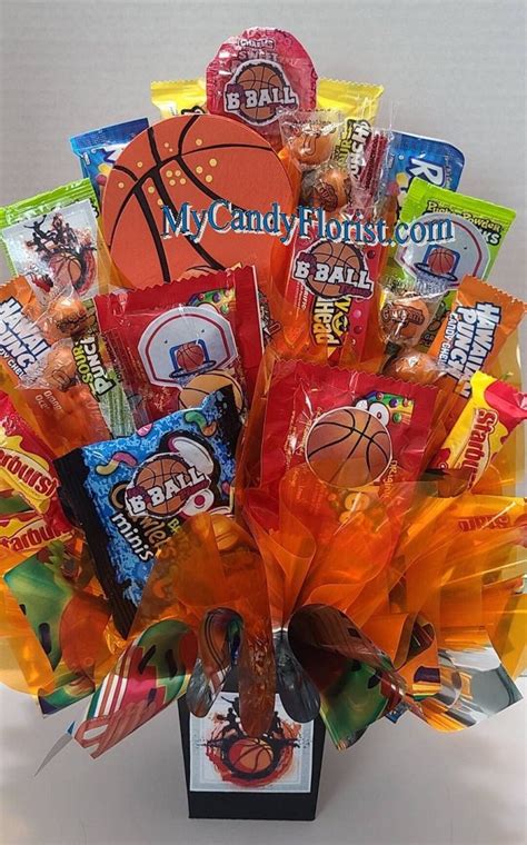 Basketball Candy Bouquet The Perfect Sports T Basketball Champ Or