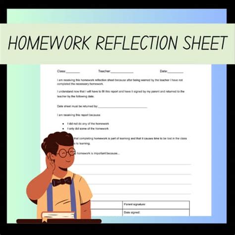 Free No Homework Editable Classroom Form By The Eti Academy Tpt