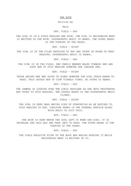 The Book Script 1 Pdf