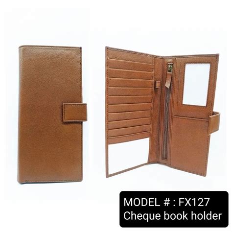 Leather Cheque Book Cover At Best Price In Vellore By Fashio Exports Id 26342596155