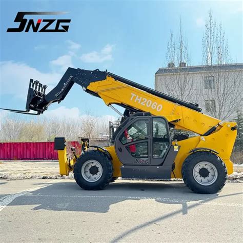 Truck Cranes Rotating Boom Forklift 6t Telescopic Telehandler Forklift