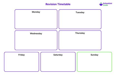 2025 Top 10 FREE Revision Timetable Templates Download Now