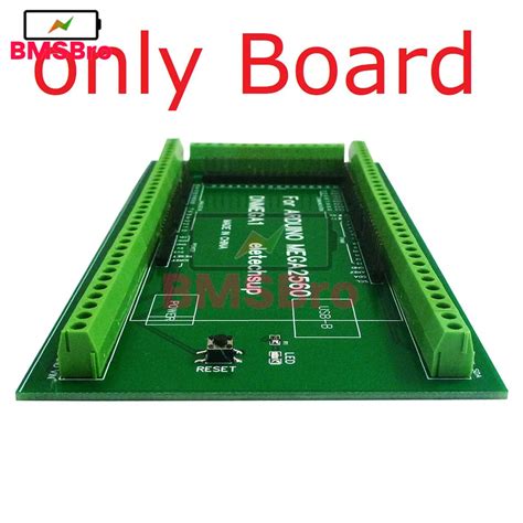 din rail mount screw terminal block adapter module for arduino mega