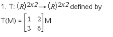 Solved R Mxn Is The Linear Space Of Mxn Matrices Pn Is The Chegg