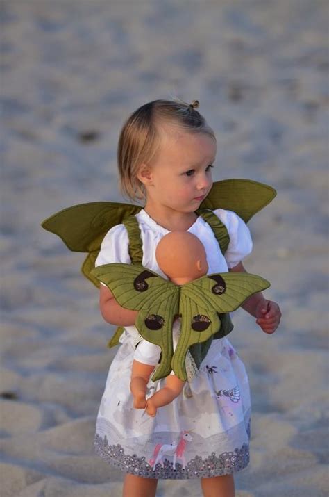 Luna Moth Wings Mini Digital Pdf Sewing Pattern Video Class