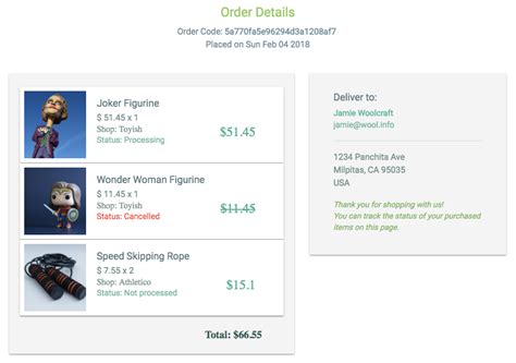 Viewing Single Order Details Full Stack React Projects Second