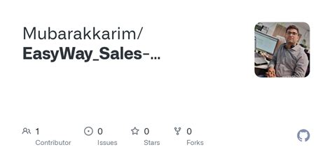 github mubarakkarim easyway sales powerbi dashboard