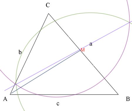 Altitude Median Angle Bisector Of A Triangle Lesson Study Com