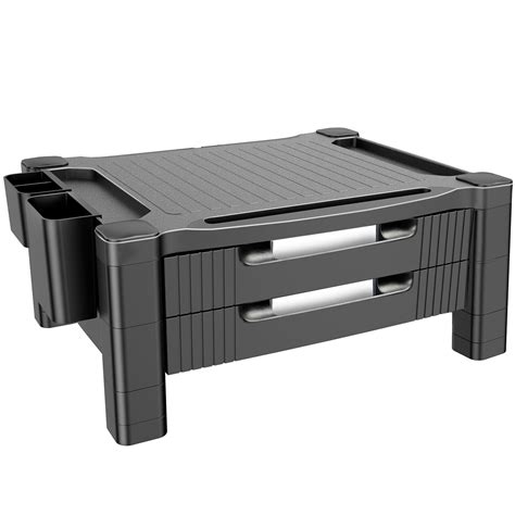 Inbox Zero Plastic Stackable Monitor Stand Wayfair