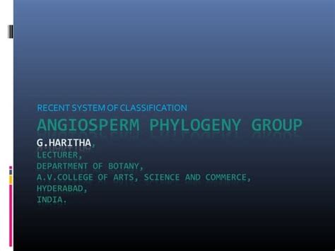 Engler And Prantl System Of Classification In Plant Taxonomy Pdf