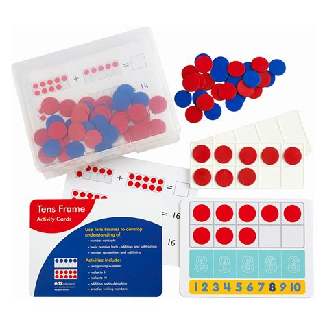 Edx Tens Frame Activity Set The Creative Toy Shop
