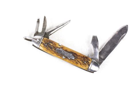 Us Engineers Pocket Knife Marked Camillus Fjm44