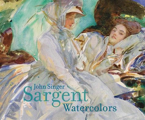 John Singer Sargent Watercolor Portrait