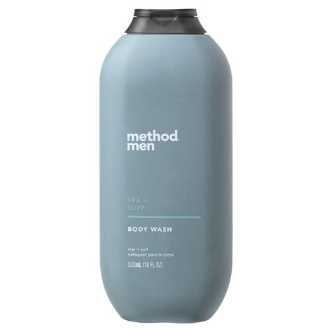 Method Men Body Wash Sea Surf Paraben And Phthalate Free 18 Fl Oz